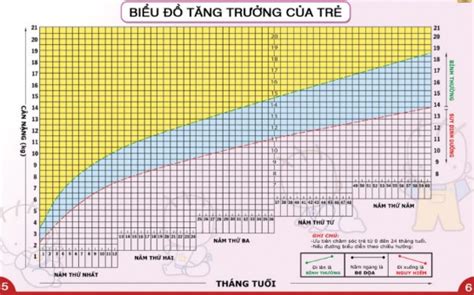 Biểu đồ tăng trưởng chiều cao cân nặng của trẻ cho biết điều gì