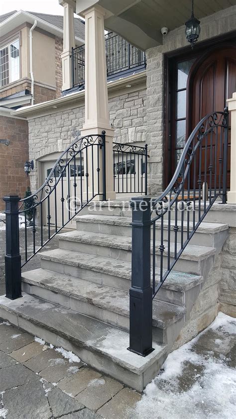 Best Exterior Wrought Iron Stair Railings You Can Get In Toronto