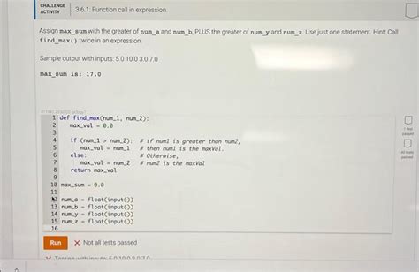 solved assign max sum with the greater of num a and