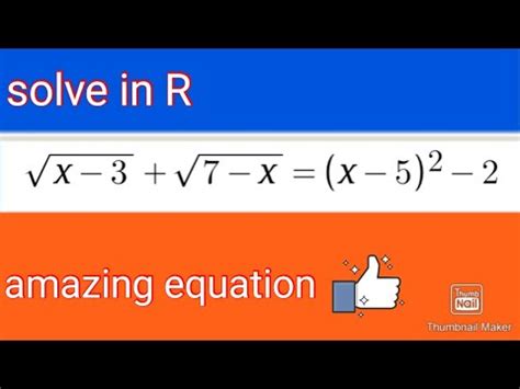 Amazing Equation Of Bulgarian Mathematical Olympiad 2007 YouTube