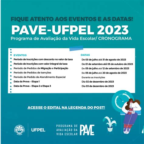 UFPel divulga resultado preliminar da isenção do PAVE 2023
