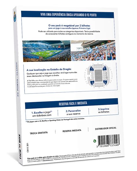 Pack Oferta FC Porto Classic 2 Bilhetes Lifecooler
