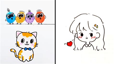 Easy Drawing Tricks For Beginners Simple Drawing Tutorials YouTube