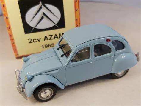 CITROËN 2CV AZAM de 1965 Norev Modèle au 1 43e EUR 16 50 PicClick FR