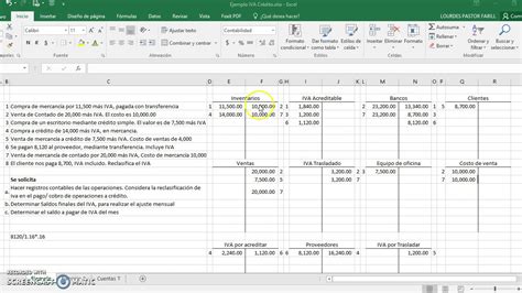 Operaciones Contables Ejemplos
