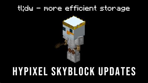 The Snow Minion Got Buffed Hypixel Skyblock YouTube