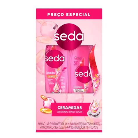 Kit Seda Ceramidas Shampoo Ml E Condicionador Ml Shopee Brasil