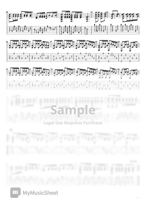 Christina Perri A Thousand Years Sheets by 許復順Hsu Dan