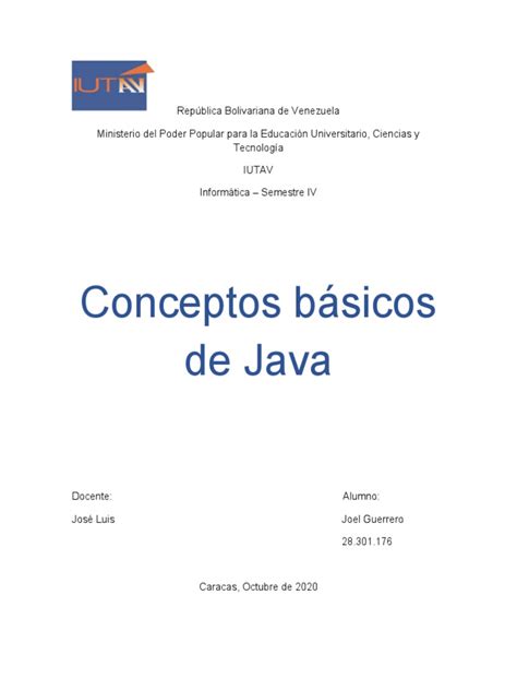conceptos básicos de java pdf objeto informática herencia programación orientada a objetos