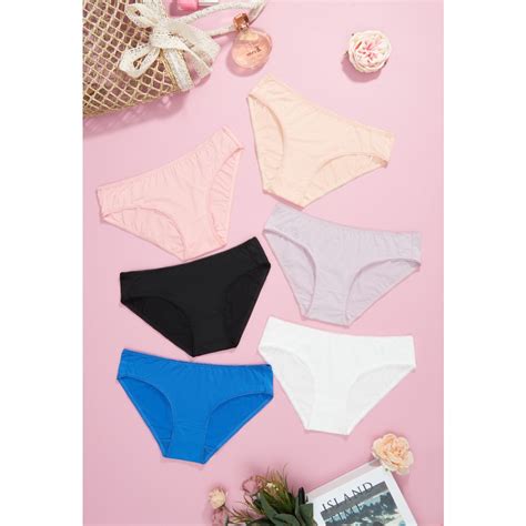Combo 06 quần lót nữ thun lạnh Vera 6323 Tìm Voucher