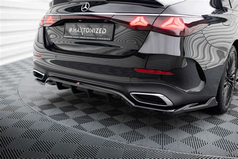 Splitter Tylny Rodkowy Z Dyfuzorem Mercedes Benz E Amg Line W