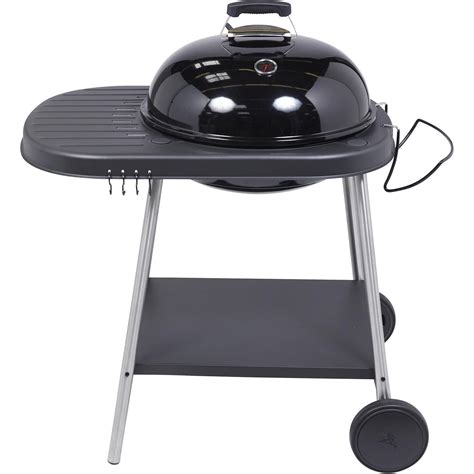 Barbecue à Charbon de bois Kettle rond 55cm sur Roues K5 HYBA l unité