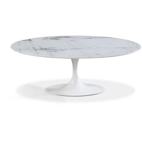 Genuine Marble Pedestal Dining Table VigsHome
