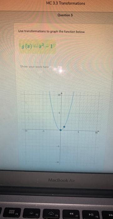 Solved Use Transformations To Graph The Function Below Chegg