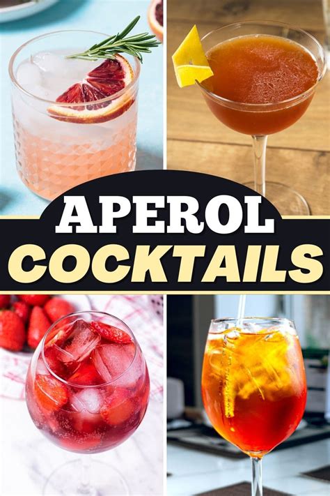 20 Simple Aperol Cocktails Insanely Good