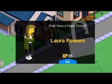 The Simpsons Tapped Out Powers House Laura Powers Youtube