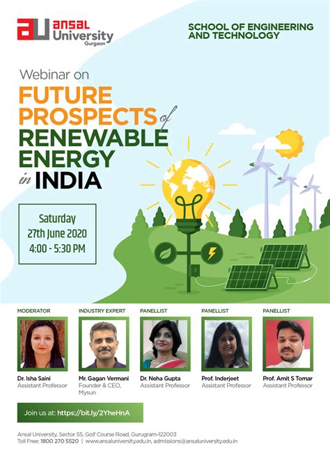 Future Prospects Of Renewable Energy In India Sushant University