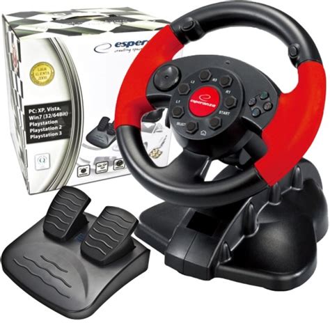 KIEROWNICA Z WIBRACJAMI PEDAŁY DO GIER DO PC PS3 Sklep Opinie Cena