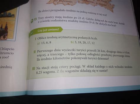 Plis Pomocy Zad I II III Strona 107 Matematyka Z Kluczem Klasa 5