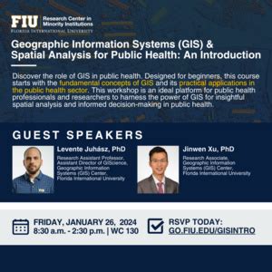 Geographic Information Systems Gis And Spatial Analysis For Public