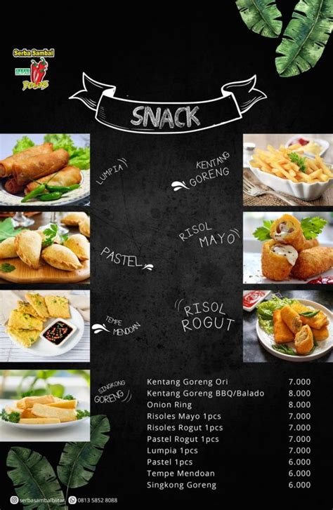Contoh Brosur Makanan Dan Minuman Sederhana Tapi Menarik Untuk