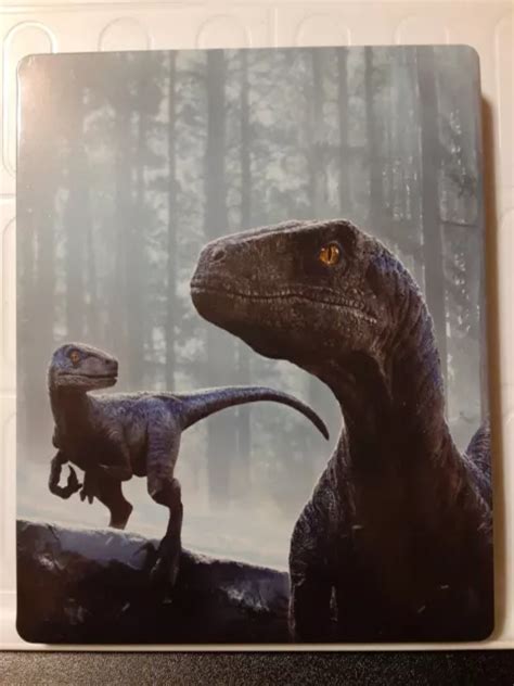 JURASSIC WORLD DOMINION Limited Edition SteelBook 4K UHD Blu Ray 2022