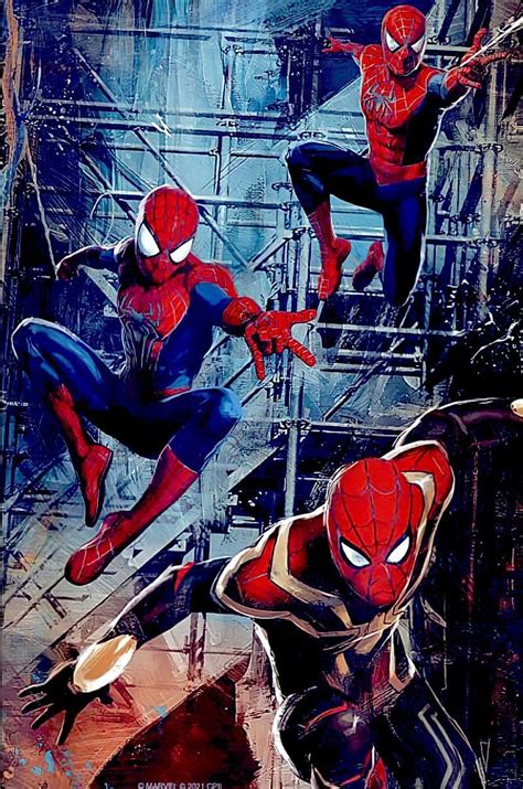 Spider Man No Way Home Reveals 3 Promo Images With Maguire Garfield