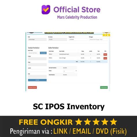 Jual Source Code Aplikasi Penjualan Point Of Sales Ipos Inventory