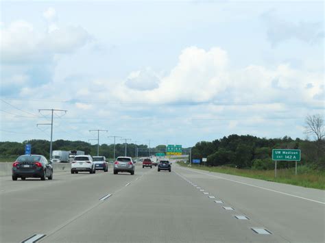 Wisconsin Interstate Northbound Cross Country Roads