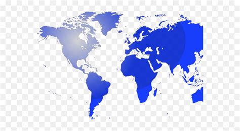 D World Map Png Transparent Background