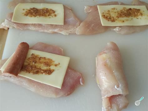 Fil De Frango Recheado No Forno