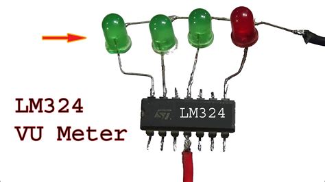 Lm324 Vu Meter Circuit Diagram