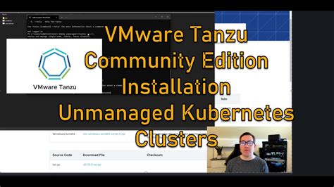 VMware Tanzu Community Edition Installation And Creating An Unmanaged