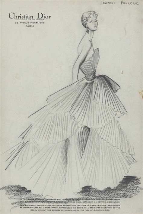 Christian Dior Collection Haute Couture Printemps Eté 1950 Idées