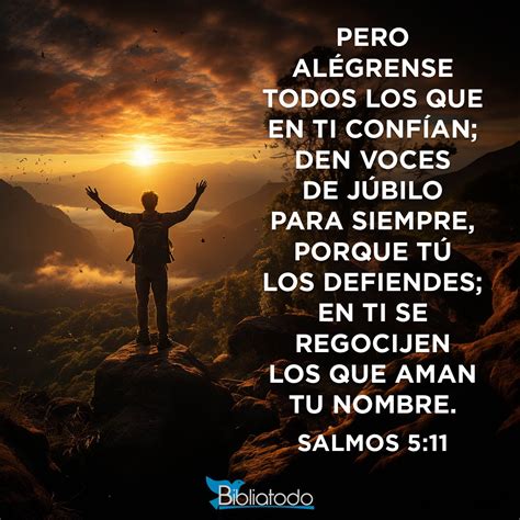 Salmos 5 11 TLA Versículo del Día