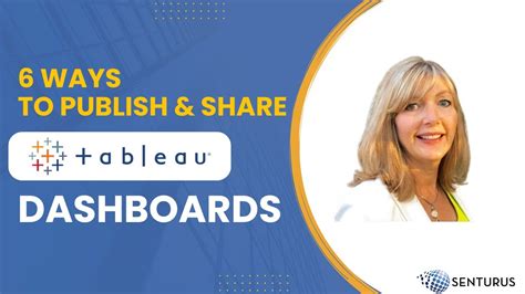 tableau 6 ways to publish and share dashboards youtube