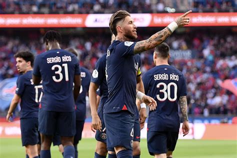 Foot PSG Sergio Ramos et Luis Enrique le PSG évite la guerre Foot 01