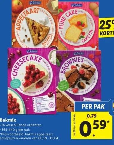 Bakmix Aanbieding Bij Lidl
