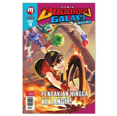 Komik BoBoiBoy Galaxy Musim 2 Isu 4 PENDAKIAN HINGGA KE LANGIT