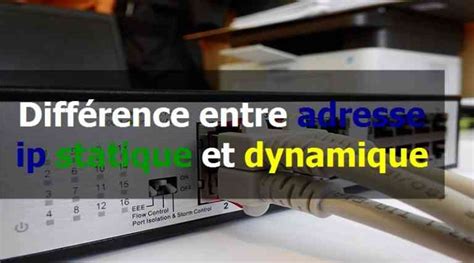 Différence entre routage statique et dynamique WayToLearnX