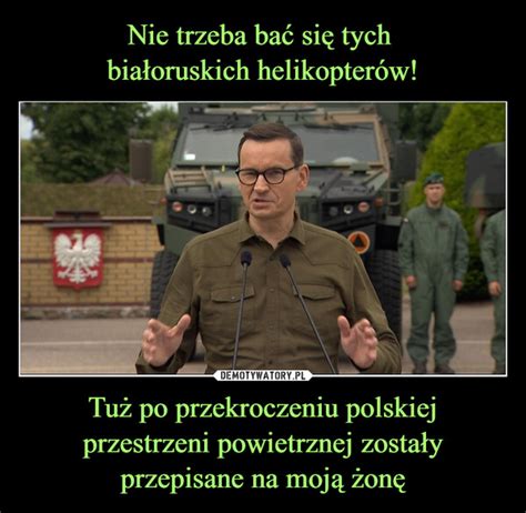 Nie trzeba bać się tych białoruskich helikopterów Tuż po przekroczeniu
