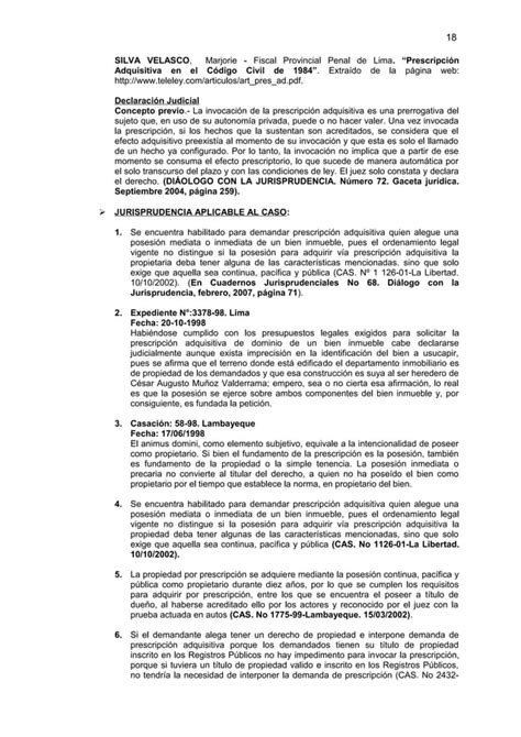 MODELO DE DEMANDA DE PRESCRIPCIÓN ADQUISITIVA DE DOMINIO PDF