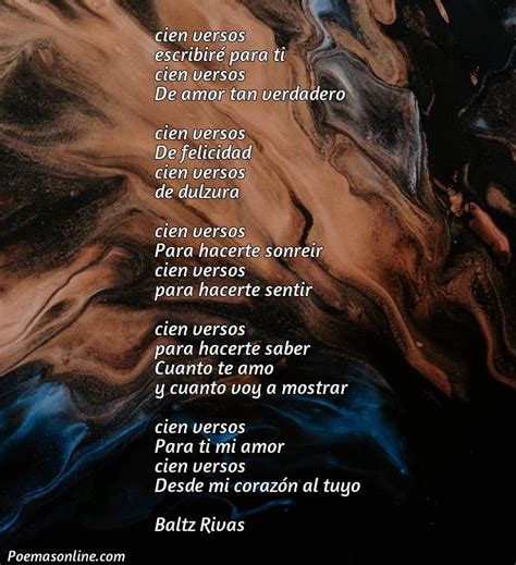 5 Poemas De 100 Versos Poemas Online