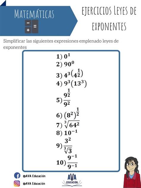 Leyes De Exponentes Ejercicios UDocz Creators UDocz