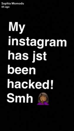 Davido S Baby Mama Sophia Momodu S Instagram Page Hacked