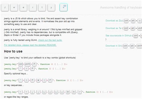 20个优秀的 javascript 键盘事件处理库 阿里云开发者社区