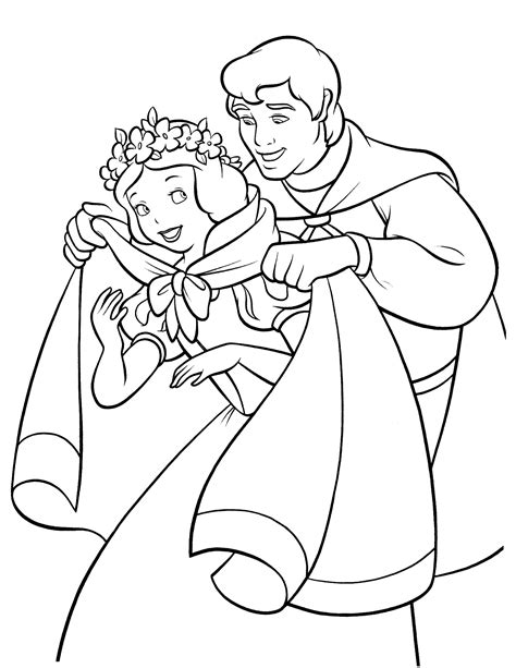 Snow White Color Pages To Print Activity Shelter