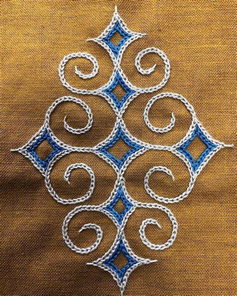 7 Embroidery Motif Design Collare Sartesanos Italianos