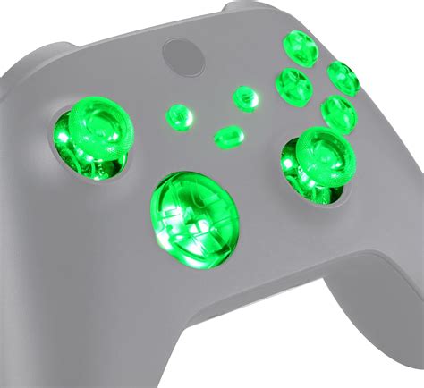 EXtremeRate LED Botones Para Xbox Series X S Control Multicolores