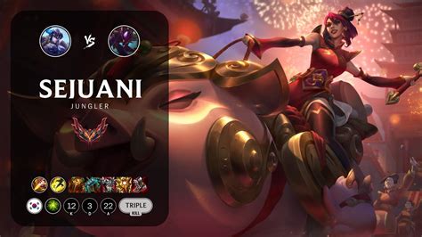 Sejuani Jungle Vs Kha Zix Kr Grandmaster Patch Youtube